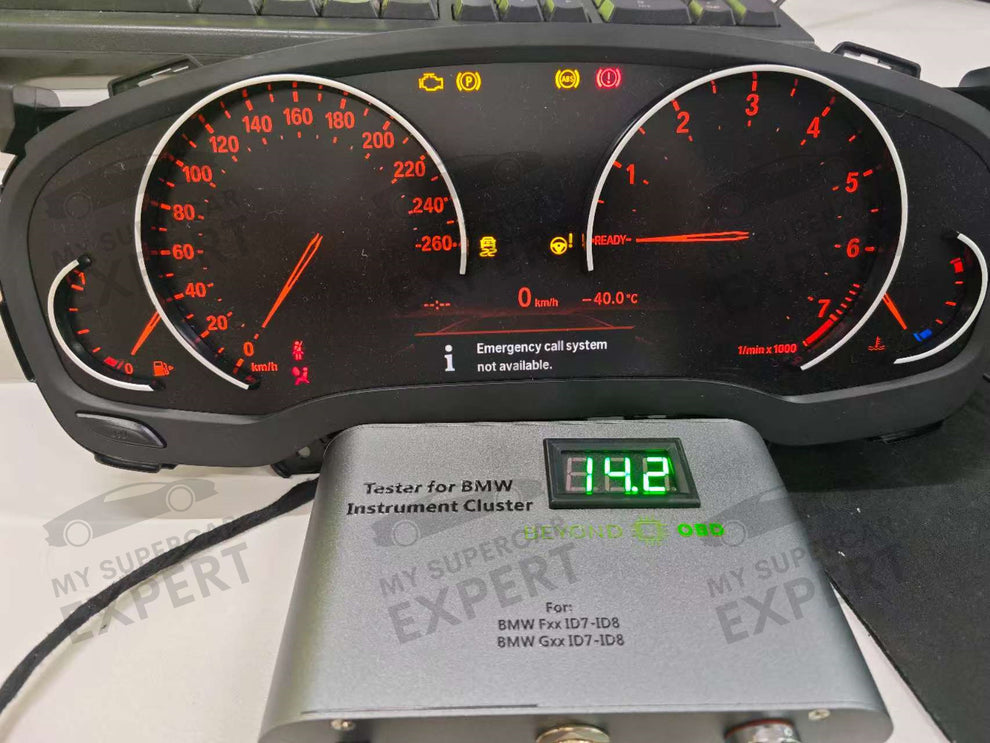 BMW F Series G Series ID7 ID8 Instrument Cluster KOMBI Test Platform b ...