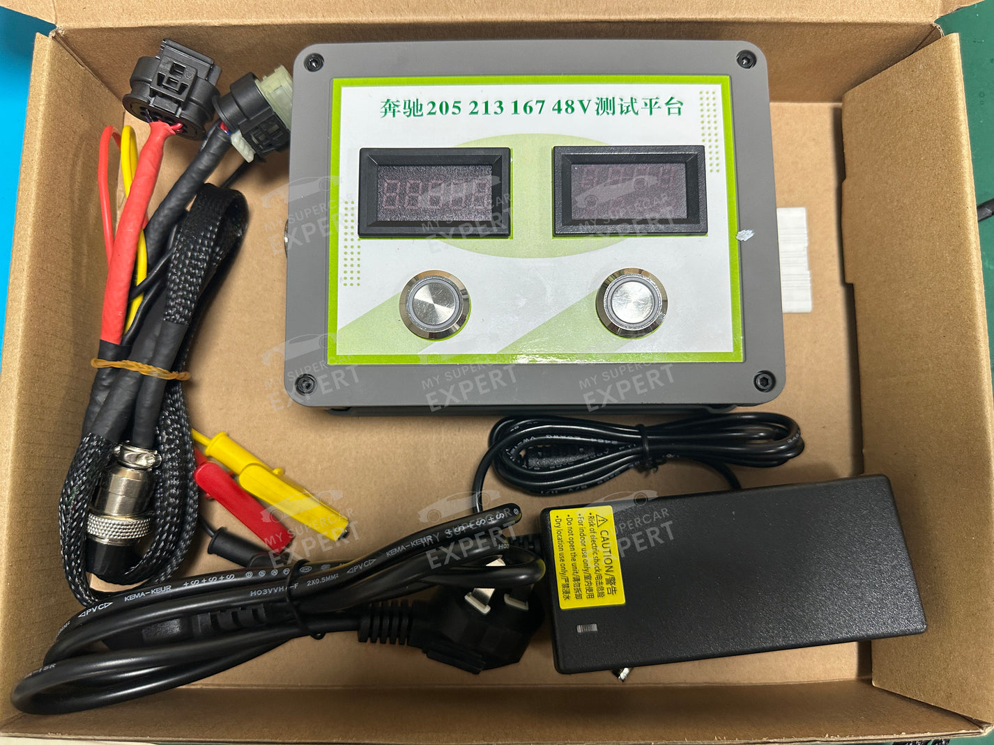 48V Battery + DCDC Testing Platform for Mercedes-Benz C Class (W205) E ...
