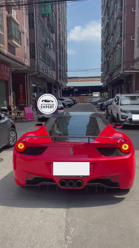 Ferrari 458 (F142) 2009-2015 488 style Tail Lights aftermarket upgrade ...